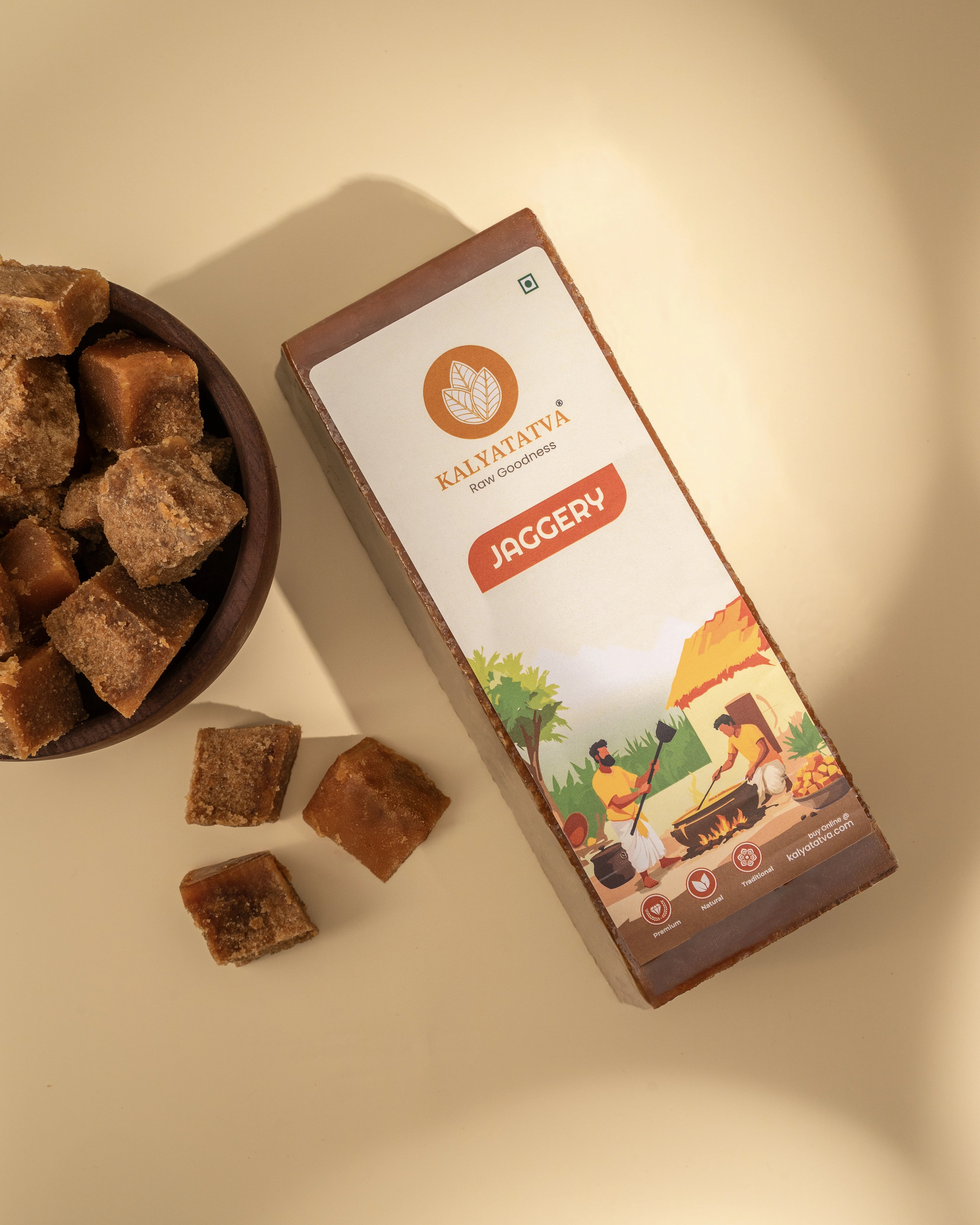 Jaggery Block | Natural & Chemical Free – Kalyatatva